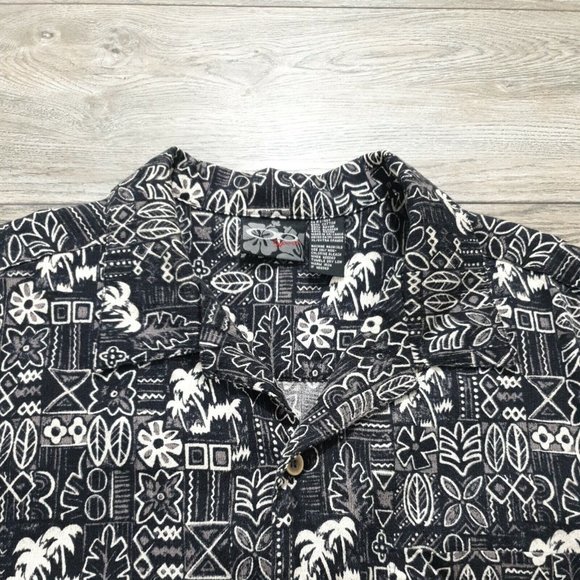 OP | Shirts | Op Ocean Pacific Xl Mens Short Sleeve Shirt Island Floral ...